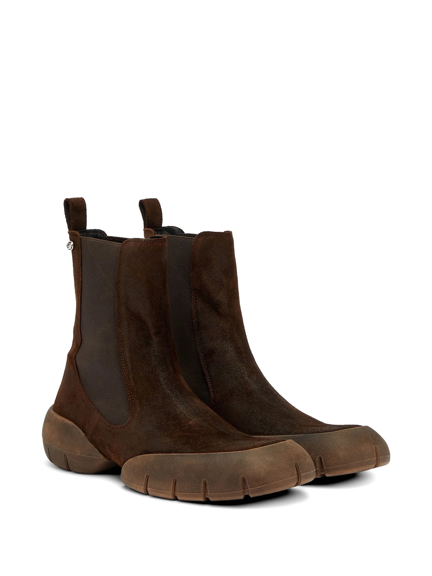 Ботинки DIESEL D-Mathieu suede Chelsea boots, размер 43 EU, коричневый — фото 1