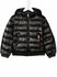 Пуховик Moncler, размер 12 лет, черный
