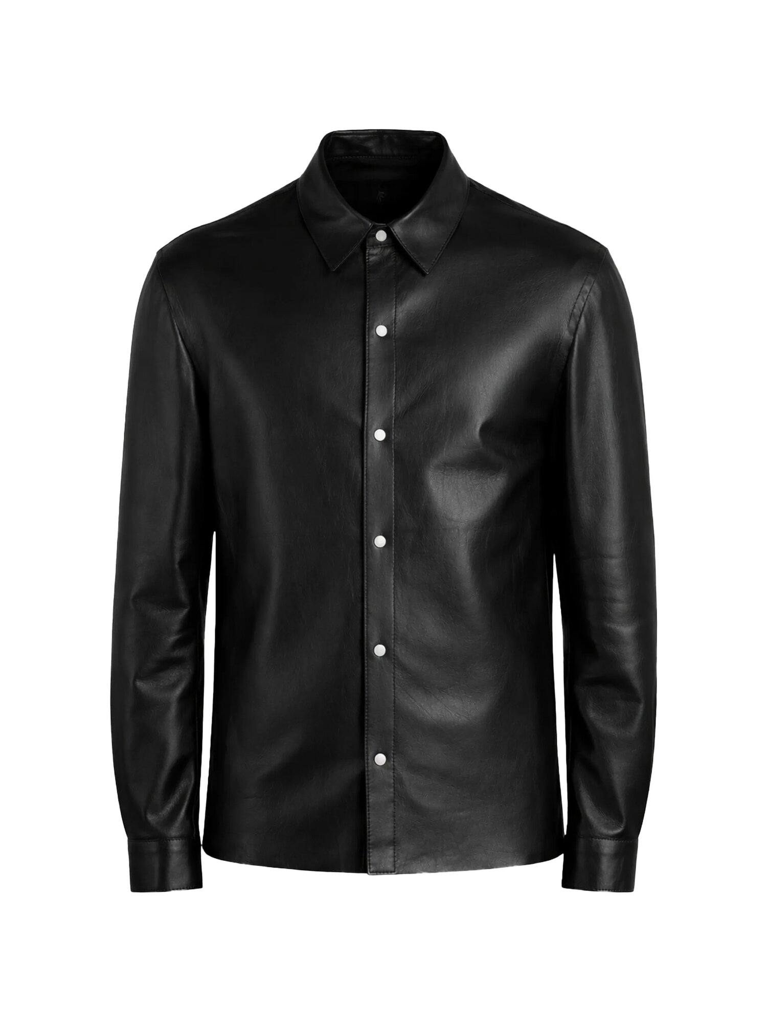 Куртка Press-stud leather jacket