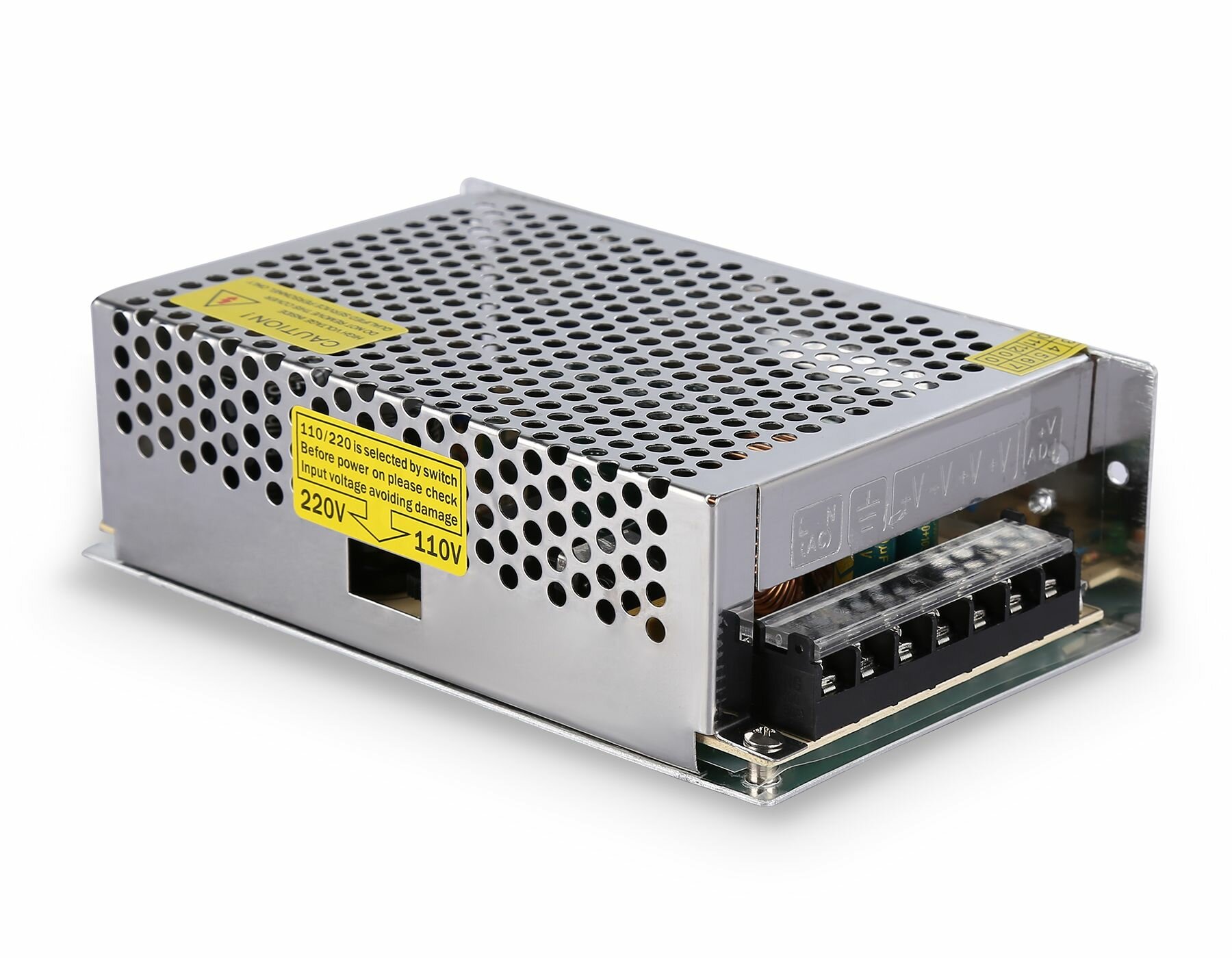 Блок питания для светодиодной ленты 24V 200W 8.3A IP20 90-260V 160*98*50