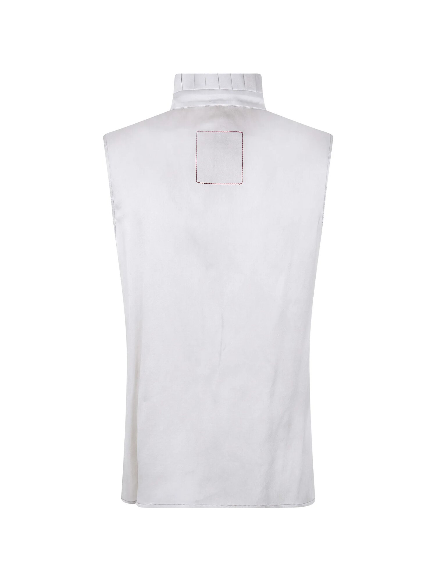 Блуза UMA WANG Pleated-neck sleeveless blouse, размер 46 — фото 1