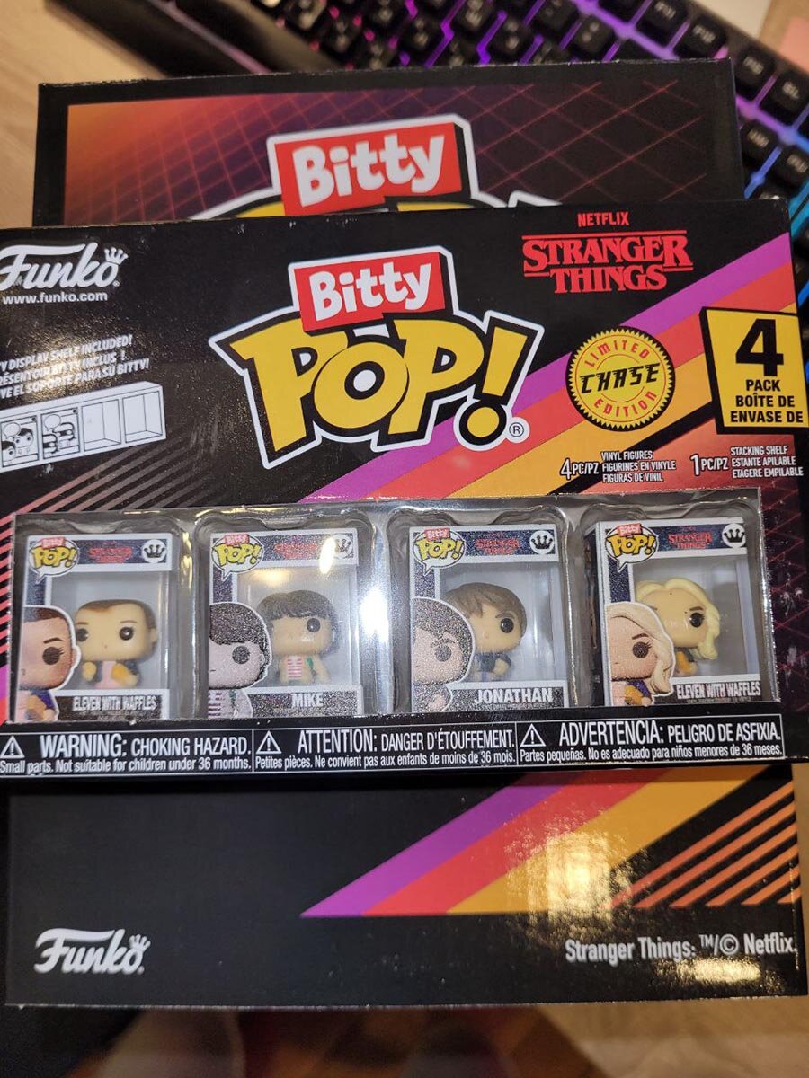 Фигурка Funko POP! Набор фигурок Funko Bitty POP! Очень странные дела 4 шт (2,3 см.)