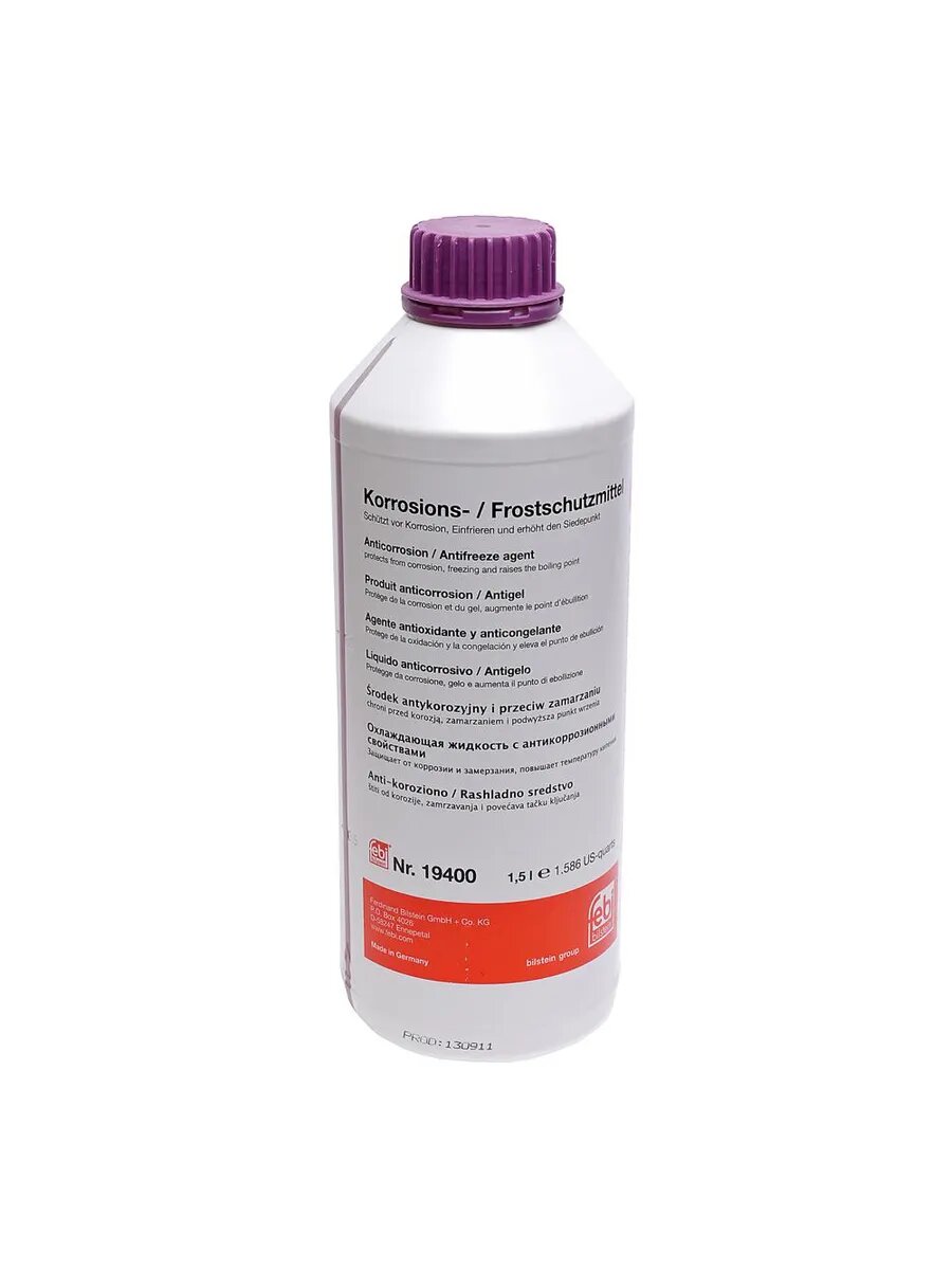 Антифриз фиолетовый концентрат 1.5л G012+ Plus