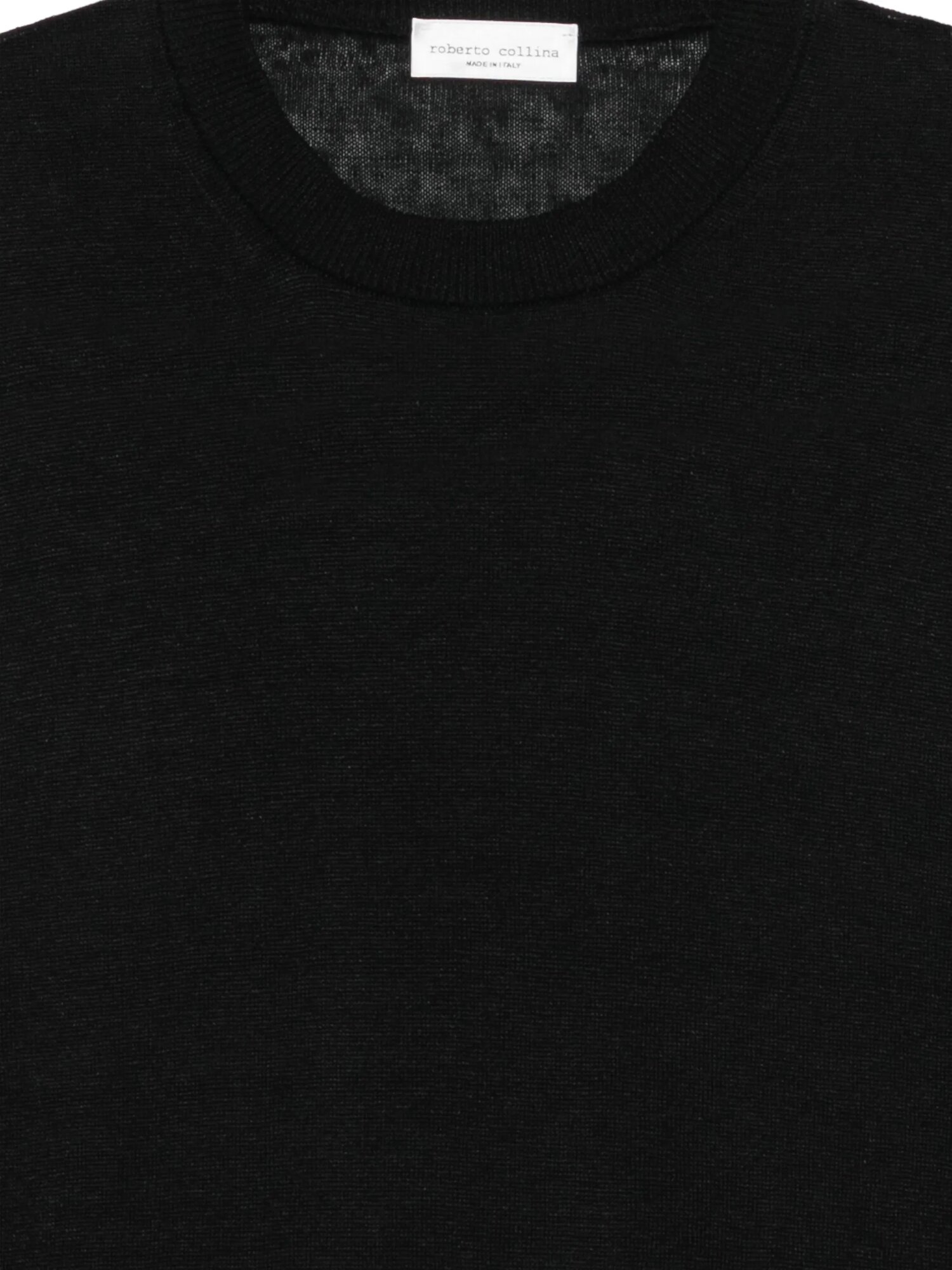 Свитер Roberto Collina Short-sleeve sweater, размер 54, , black/black — фото 1