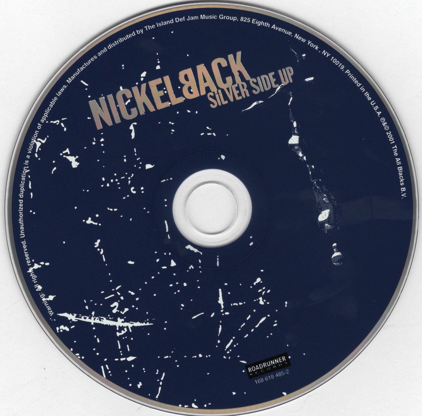 Nickelback - Silver Side Up, 2001, 4-page, CD-Аудио — фото 1