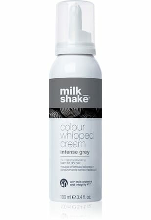 Мусс для волос milk shake colour whipped cream, intense gray, 100 мл