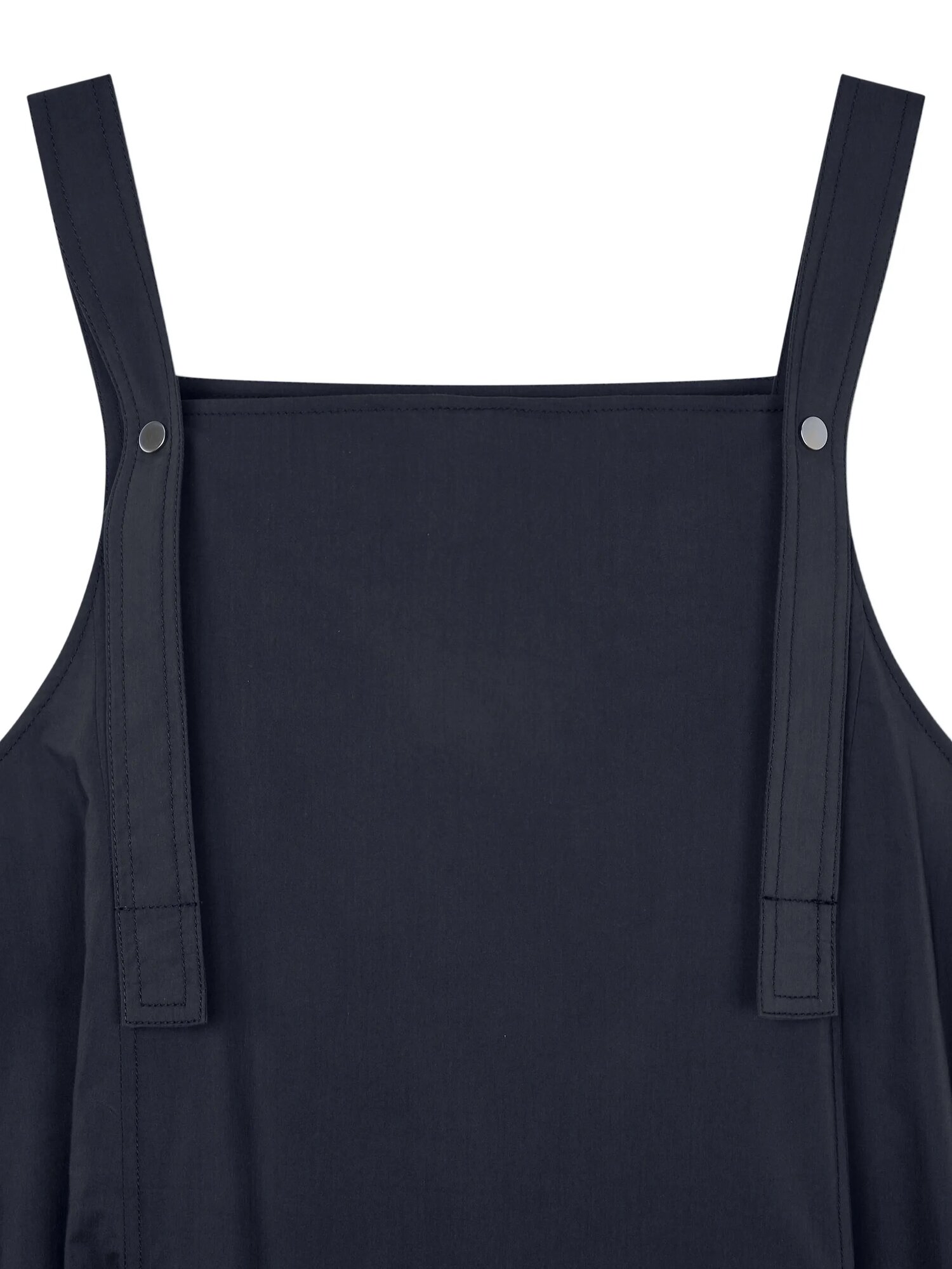 Платье STUDIO TOMBOY Drawstring-waist pinafore dress, размер OneSize, черный — фото 1
