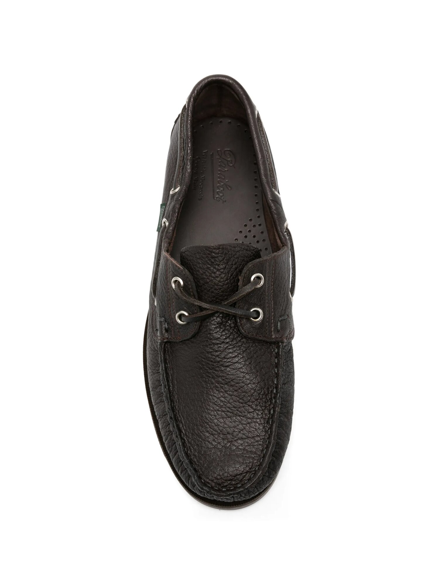 Туфли Paraboot Pebbled leather boat shoes, размер 6.5 — фото 1
