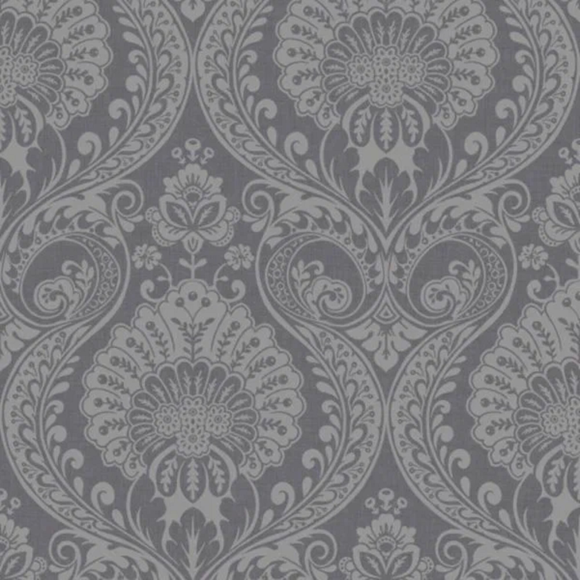 Обои Arthouse Ornamental 910307 B; 0,53х10,05 м. , Винил на бумаге , черный