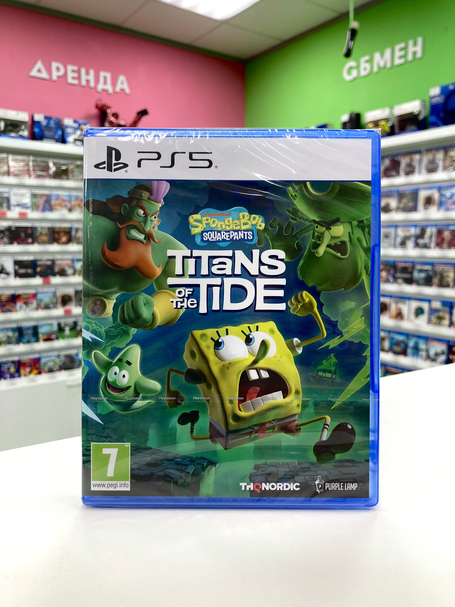 PS5 SpongeBob SquarePants. Titans of the Tide
