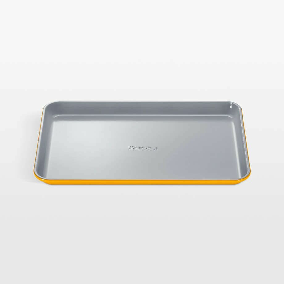 Caraway Керамический противень с антипригарным покрытием Non-Stick Ceramic Baking Sheet, Marigold, 38x25 см