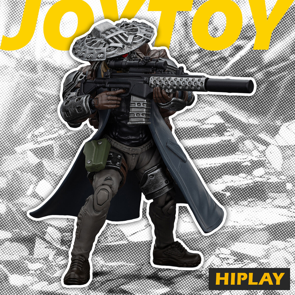HIPLAY JOYTOY Битва за звезды Теневой Отряд Ягера Jackal JT01031 1/18