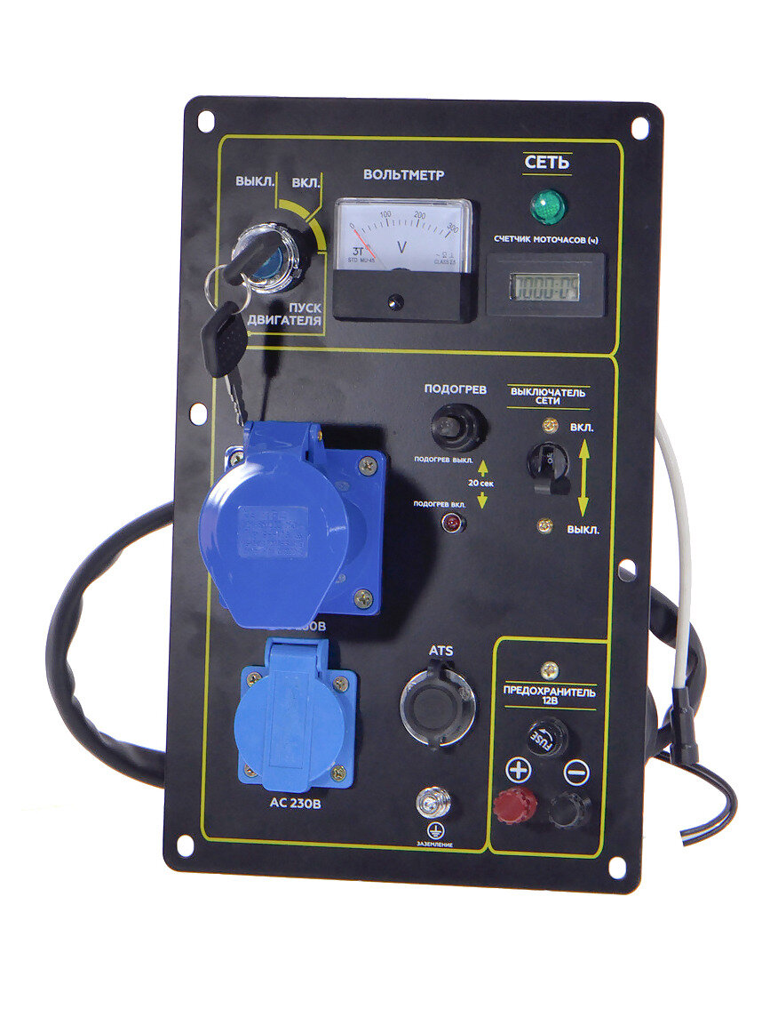 Панель для генератора CHAMPION DG6501ES