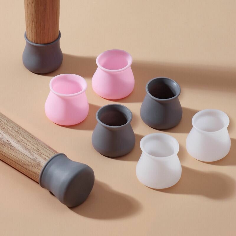 Накладки на ножки мебели из силикона High-elastic-silicone-grip, универсальные, нескользящие, бесшумные