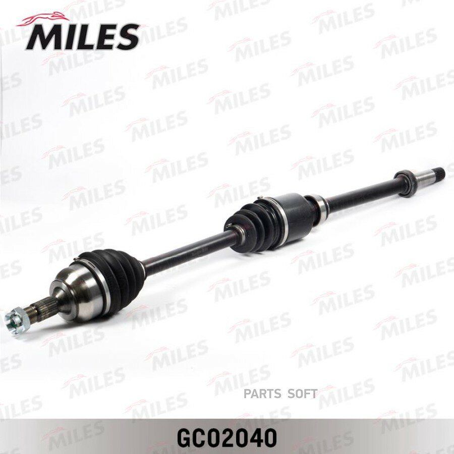 MILES GC02040 Привод в сборе CITROEN C4/PEUGEOT 307 1.4-1.6 00- прав. ()