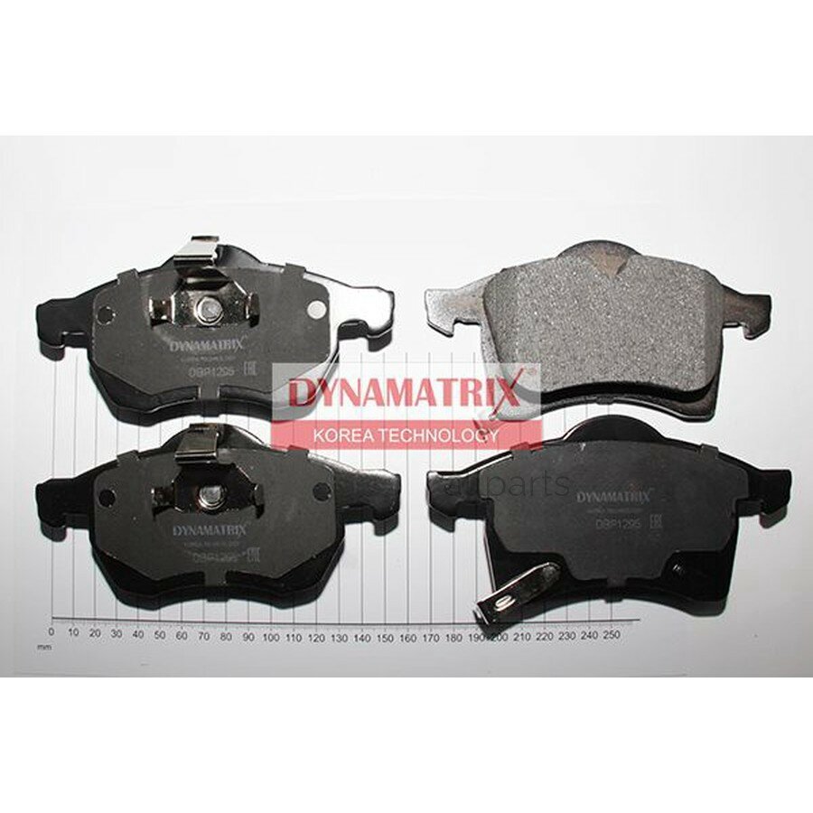 DYNAMATRIX-KOREA 'DBP1295 Колодки перед ASTRA G ZAFIRA 1,8-2,0 98-