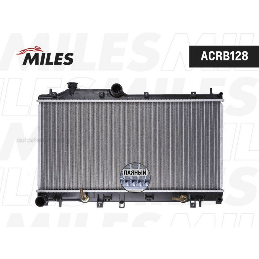 MILES ACRB128 Радиатор SUBARU FORESTER 2.5 08- паяный