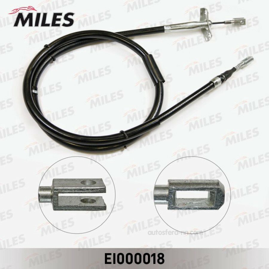 MILES EI000018 Трос стояночного тормоза MB SPRINTER/VW LT 28-46 -06