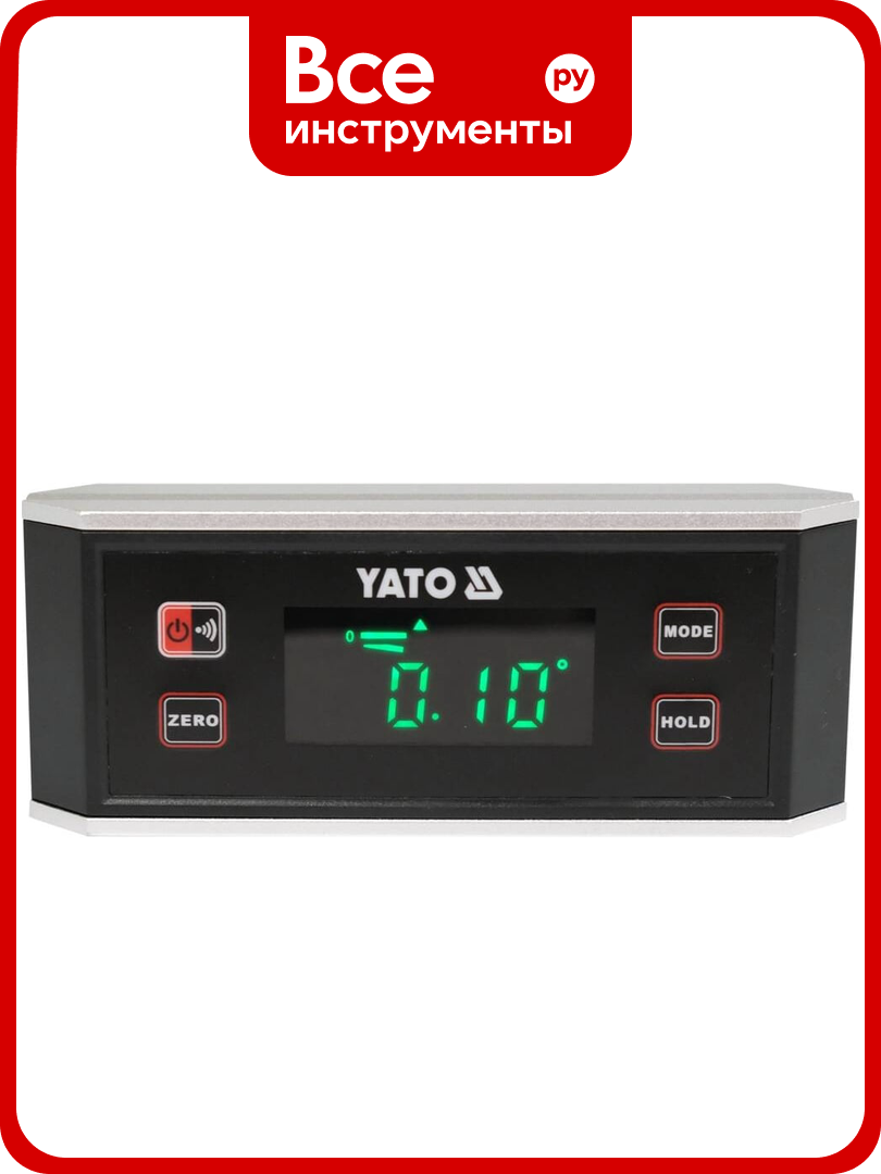 Уровень YATO YT-30395, электронный, 150мм, с магнитом, звуковой сигнализацией