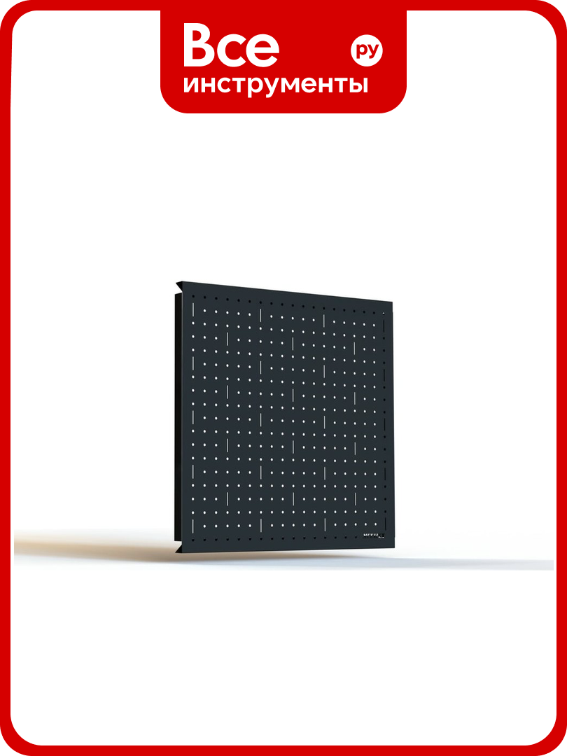 Металлическая перфопанель ООО Металекс Metalex 1000x1000 серая PRS100100