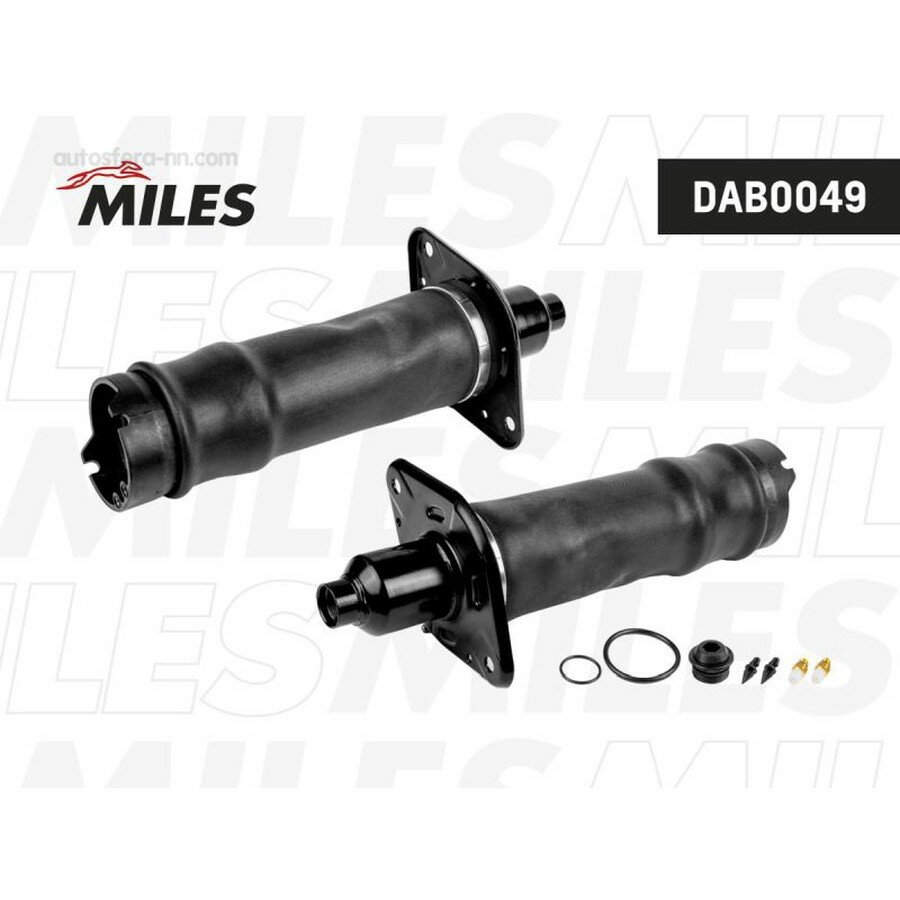 MILES DAB0049 Пневмобаллон AUDI A6 (C5) 99-05 зад. лев. PRO