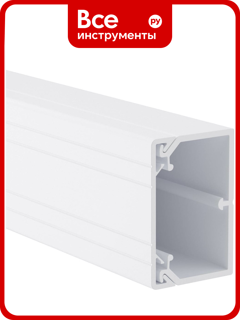 Кабель-канал DKC TA-GN 60x40 дл.2м 01780DIY для точного направления движения