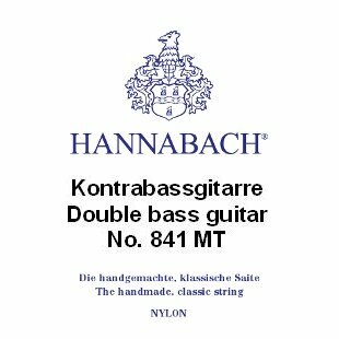 8413MT Doublebass Отдельная третья струна для акустической 4-струнной контрабас гитары, Hannabach