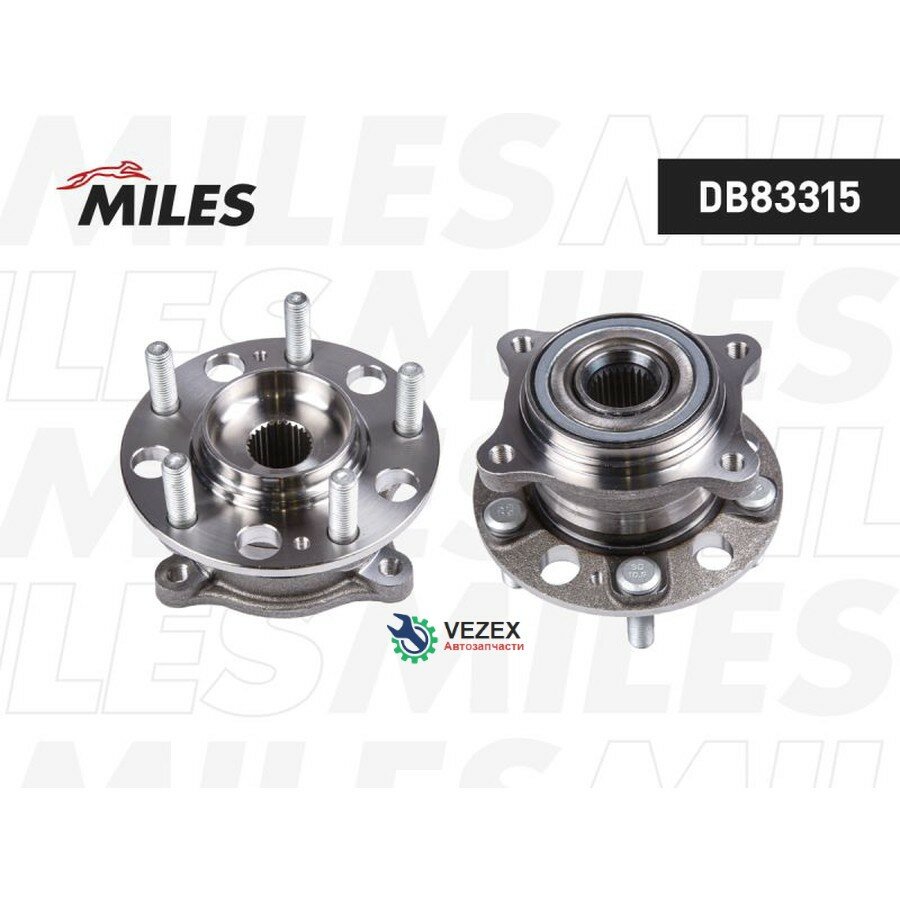 MILES DB83315 Ступица колеса с интегрированным подшипником