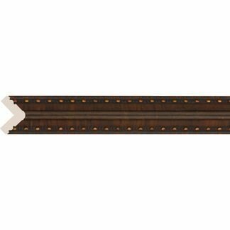 Багет Cosca Угол 25 Красное Дерево C1025/2 (BR158) Д2400хШ25хТ25 мм / Коска.