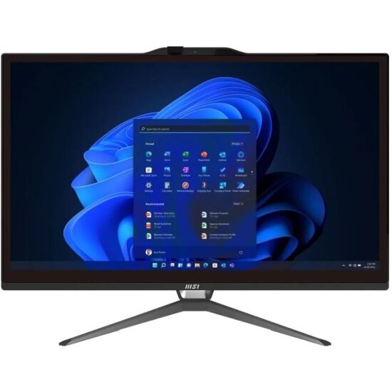 Моноблок Msi Pro AP222T 14M AiO 21.5", FHD, Touch, Intel i3-14100 3.5ГГц, 4-ядерный, 16Гб, 512Гб SSD, Intel UHD Graphics 730, kb&m, без ОС , черный (9S6-AC0151-666)