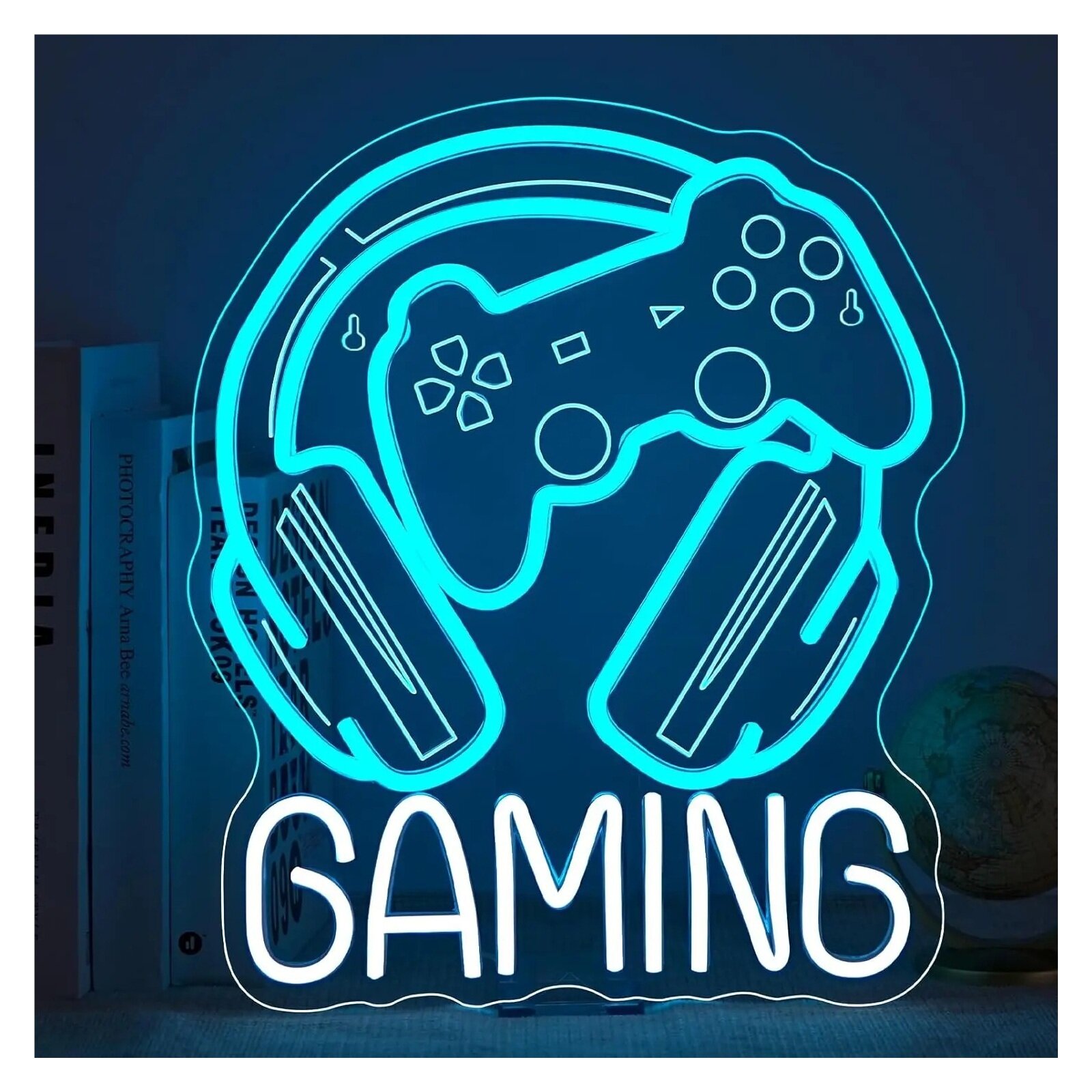 Неоновые вывески для игровых площадок освещение киберспортивных залов 36X30.6cm