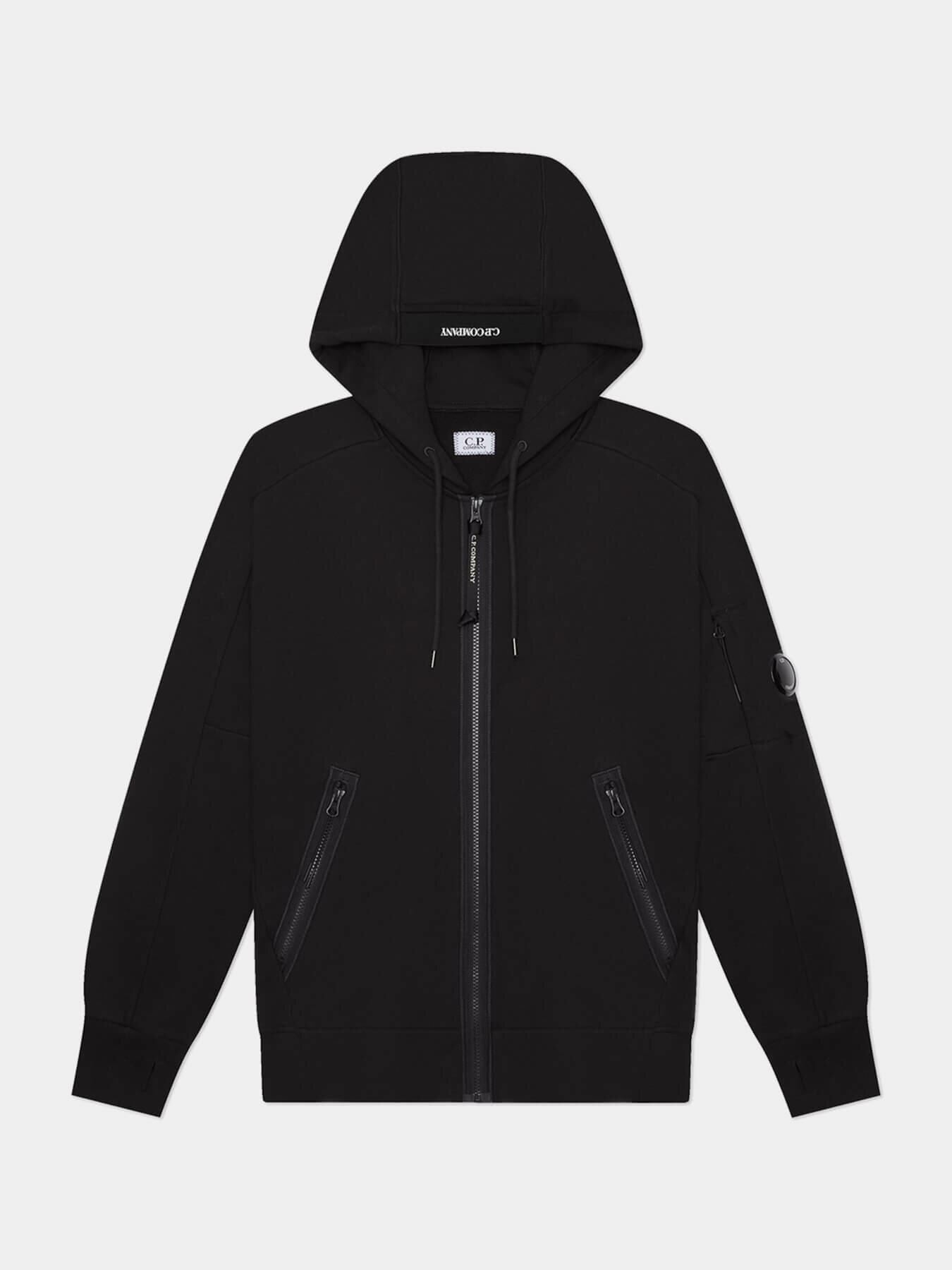 Толстовка DIAGONAL RAISED FLEECE ZIP LENS