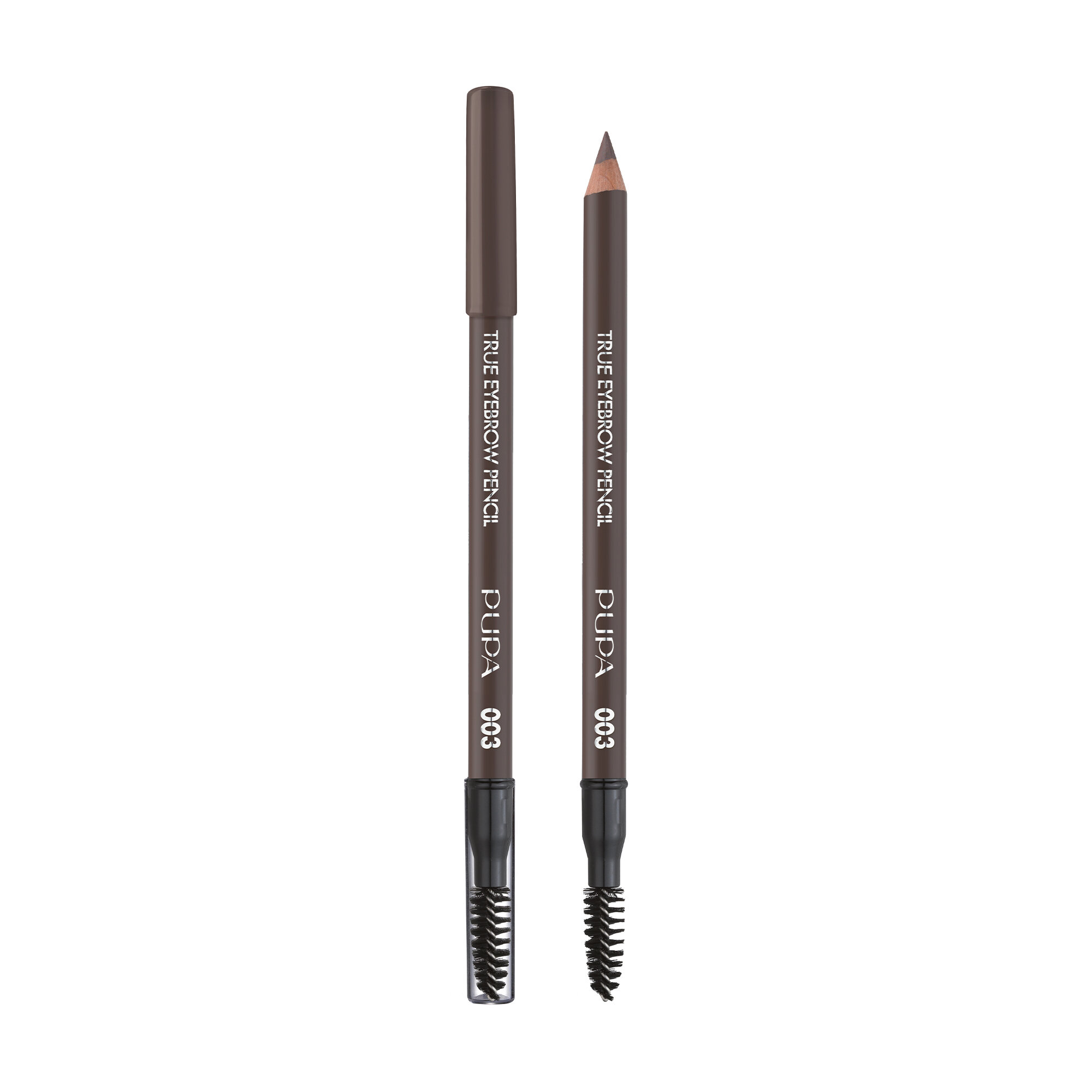 PUPA TRUE EYEBROW Карандаш для бровей Темно-коричневый