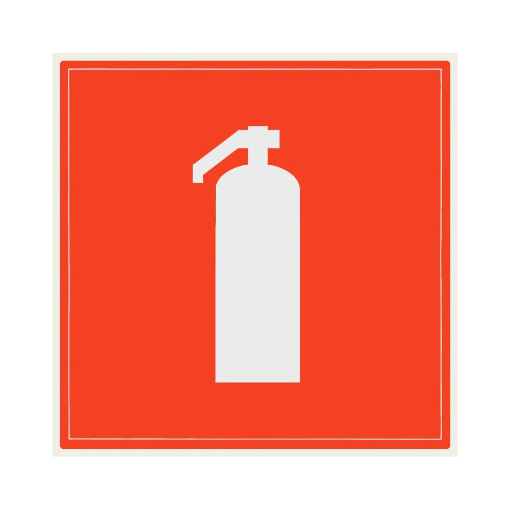 TDM ELECTRIC Знак "Огнетушитель" 150х150мм, в упаковке 10 штук SQ0817-0024