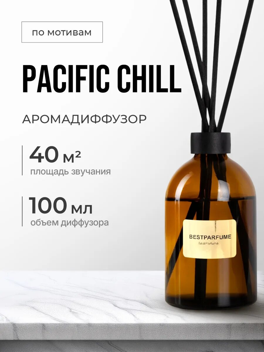 Диффузор для дома с палочками аромадиффузор Pacific Chill