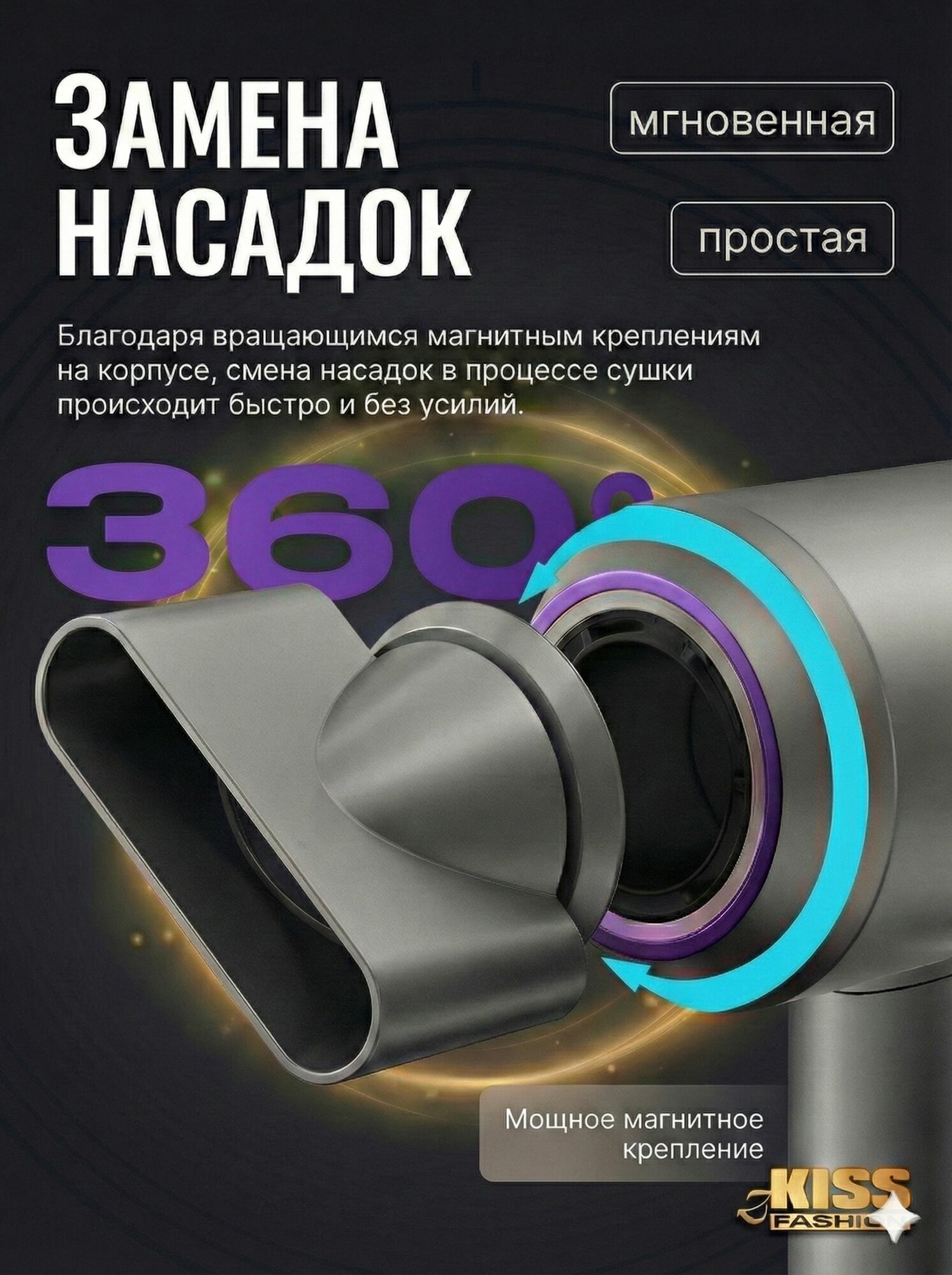 Фен для волос — фото 1