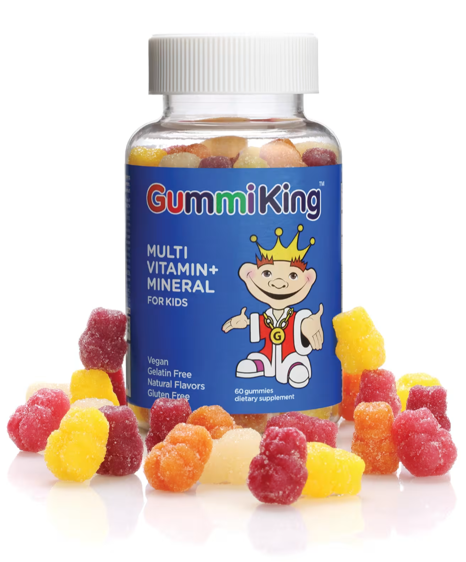 GummiKing Multi Vitamin + Mineral for Kids 60 жев. конфет (GummiKing)