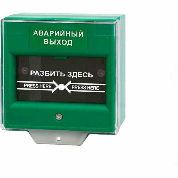 Устройство разблокировки дверей Optimus со сменным стеклом Кнопка выхода
