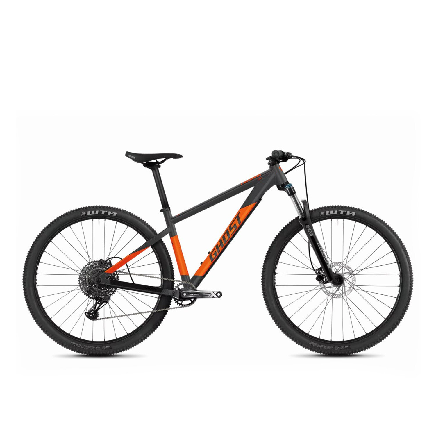 Велосипед Ghost 2024 Nirvana Tour SF 29 Black/Orange (US: L)