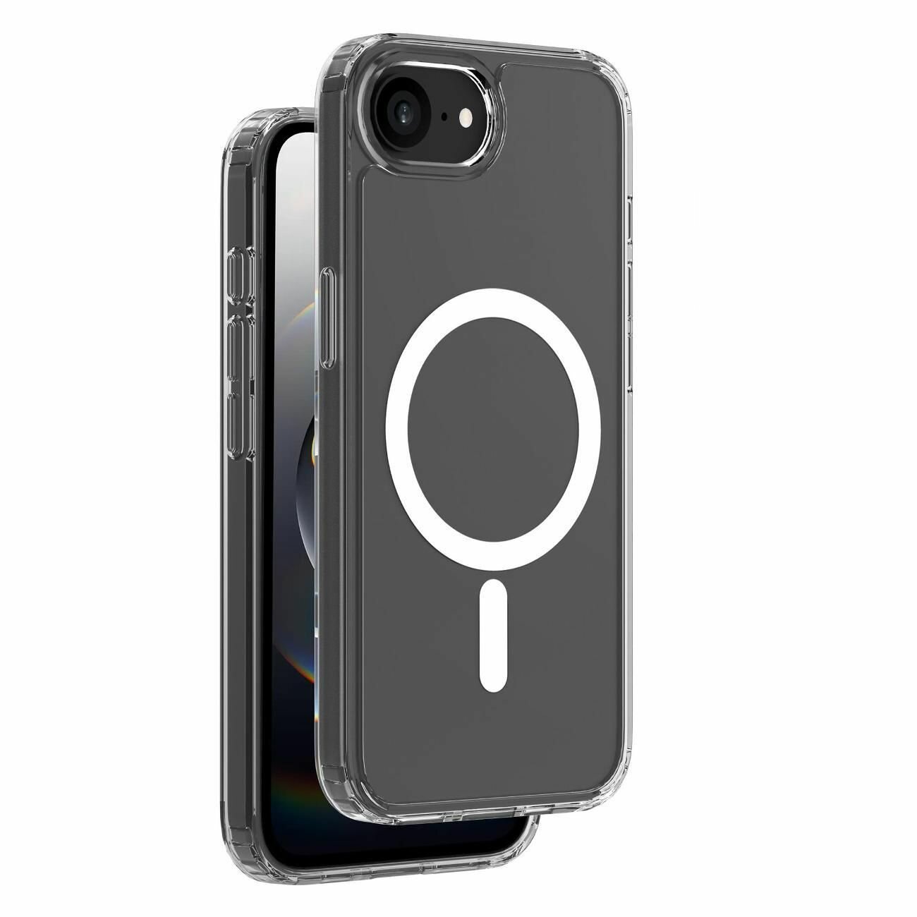Чехол Deppa Gel Сrystal MagSafe Apple iPhone 17e, прозрачный, 84326