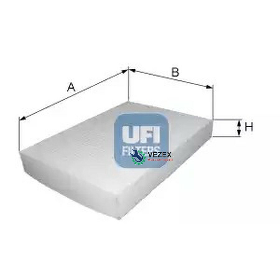 UFI 53.218.00 Фильтр салонный 53.218.00