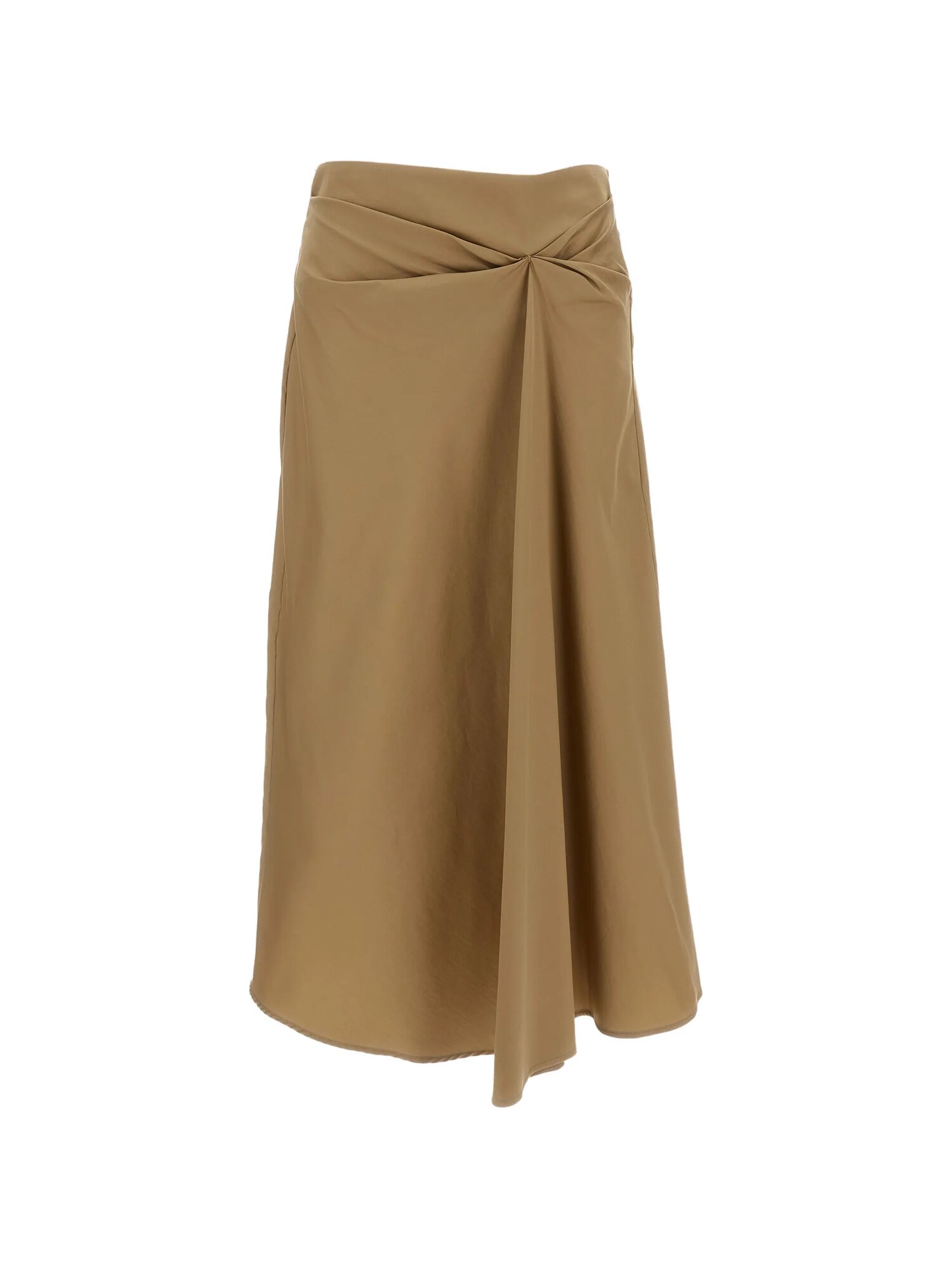 Юбка Mxmpaggi knot-detail column midi skirt