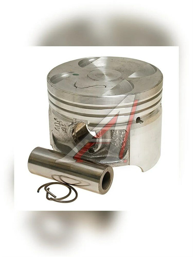 Поршень двигателя ЗМЗ-406 d=92.5 (группа Б "B") с пальцем и ст. кольцами 1шт. ЕВРО-2 (ОАО ЗМЗ)