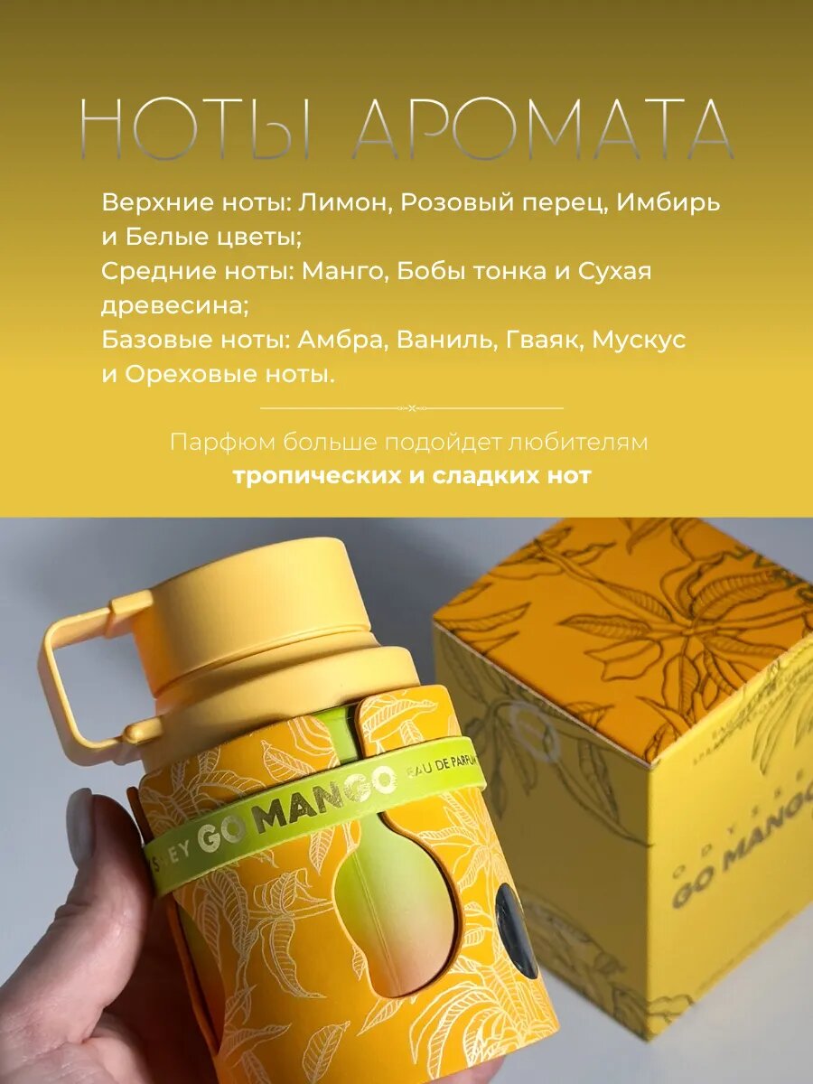 Арабские духи Odyssey Go Mango ARMAF унисекс, восточные аромат — фото 1