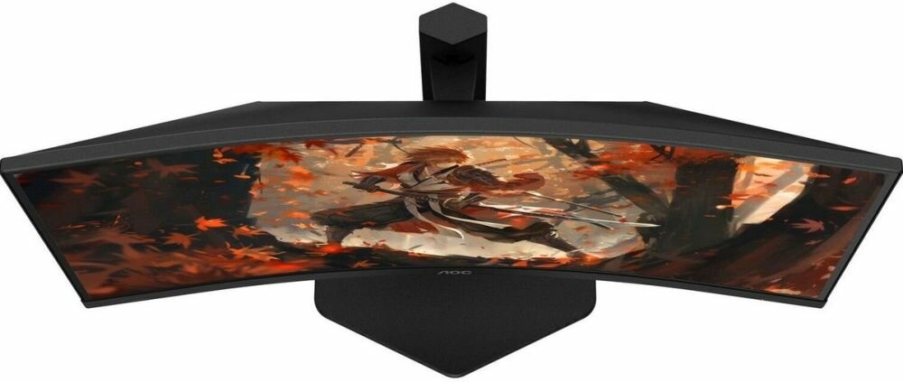 Монитор AOC CQ27G4X, 27", 2K, VA, 180 Гц, HDMI, DisplayPort, чёрный — фото 1