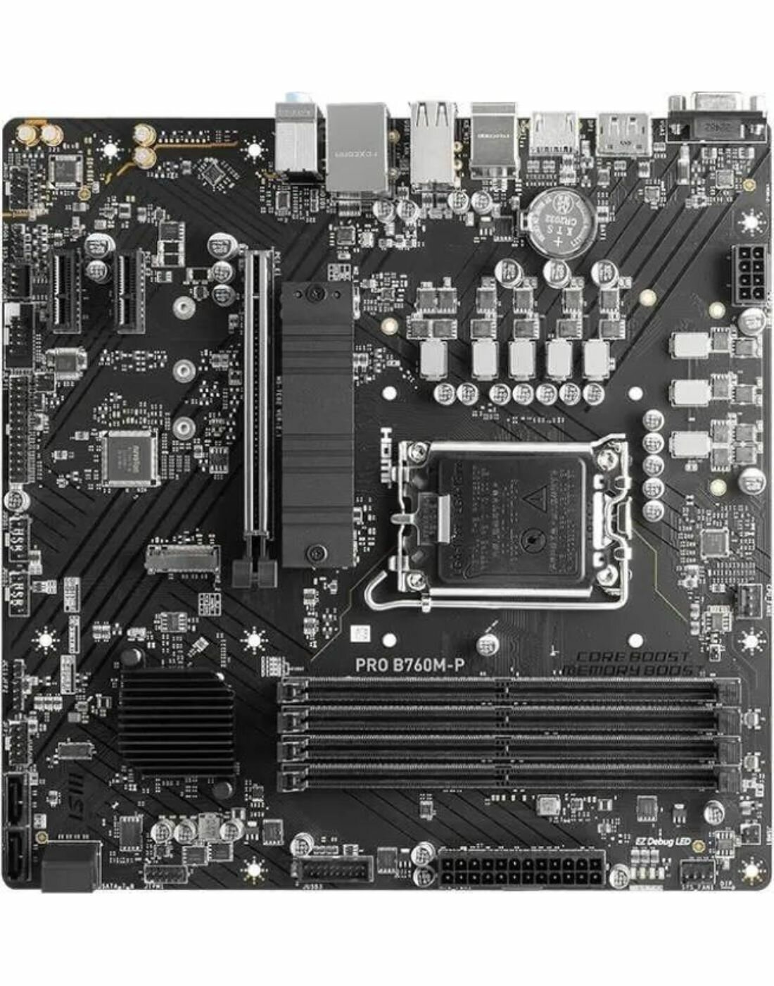 Материнская плата MSI PRO B760M-P DDR5, LGA 1700, Intel B760