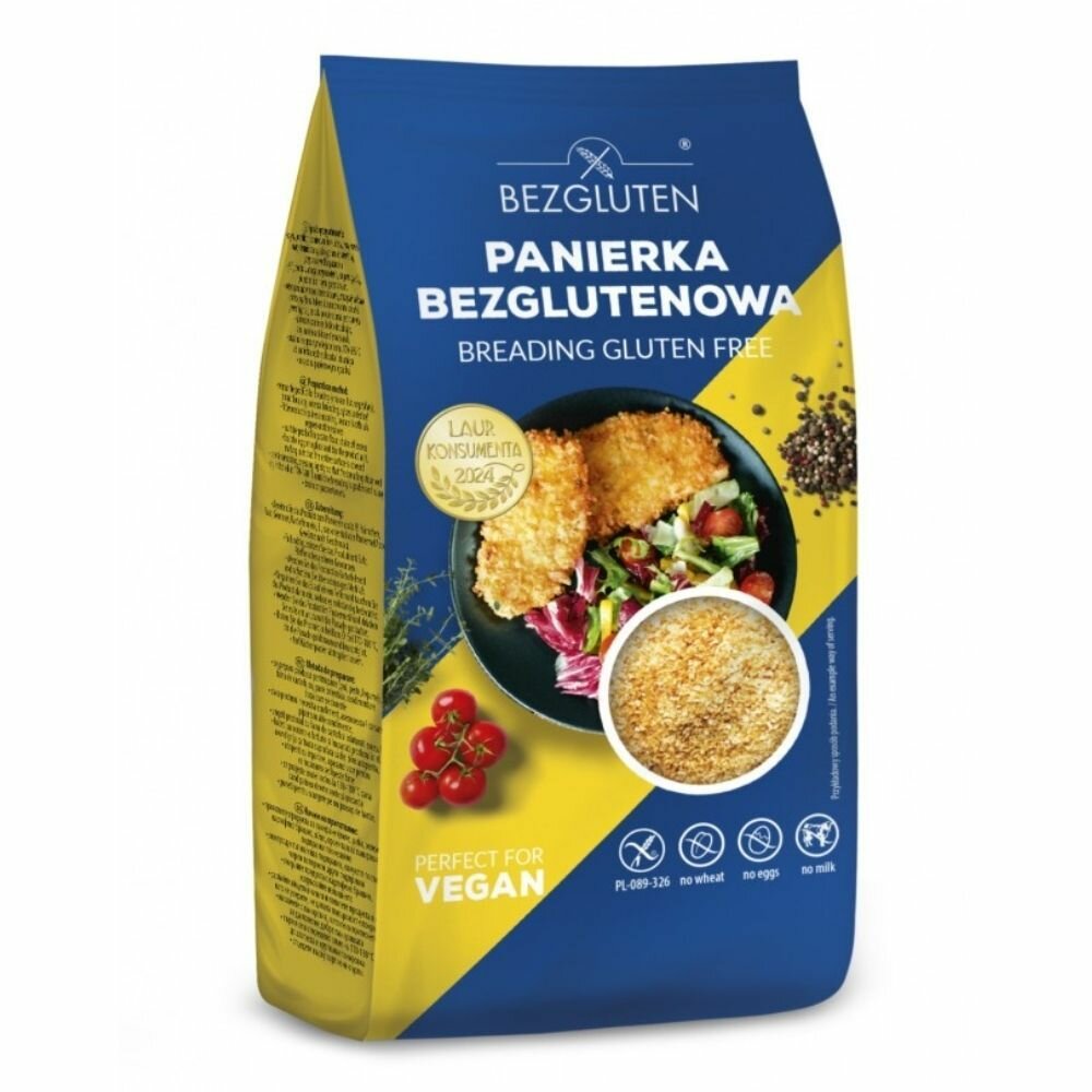 Безглютеновая панировка Bezgluten, 3шт x 250г