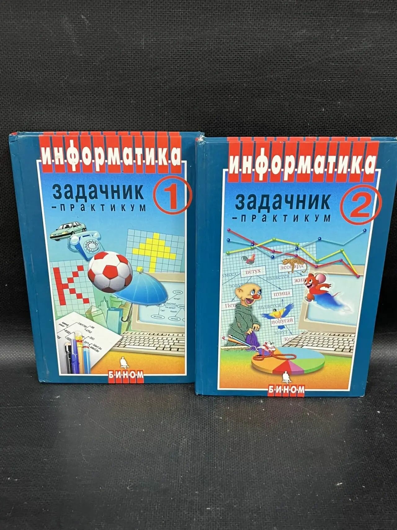Информатика. Задачник-практикум в 2 томах (комплект из 2 книг)
