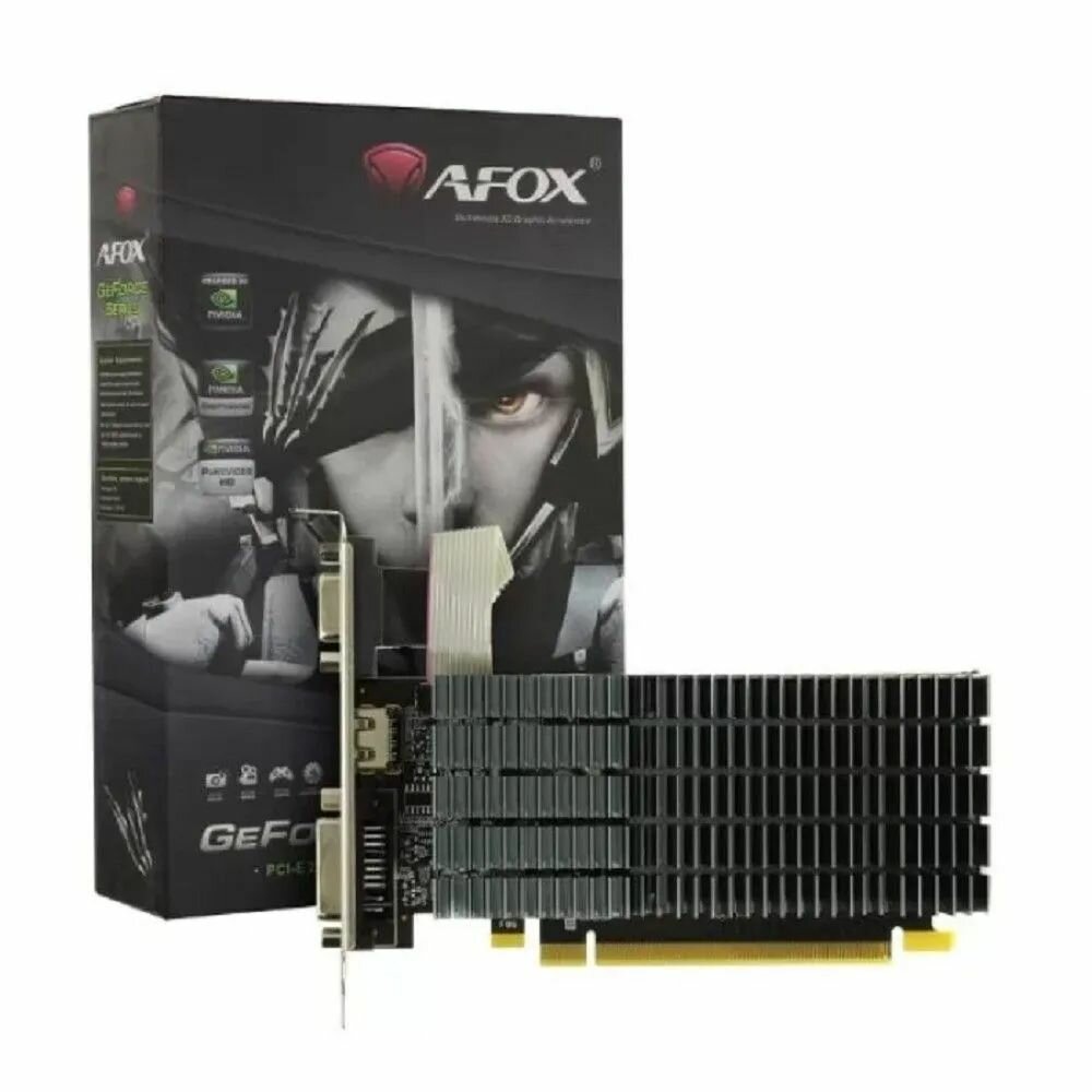 AFOX Видеокарта GeForce GT 210 1 ГБ (AF210-1024D2LG2)