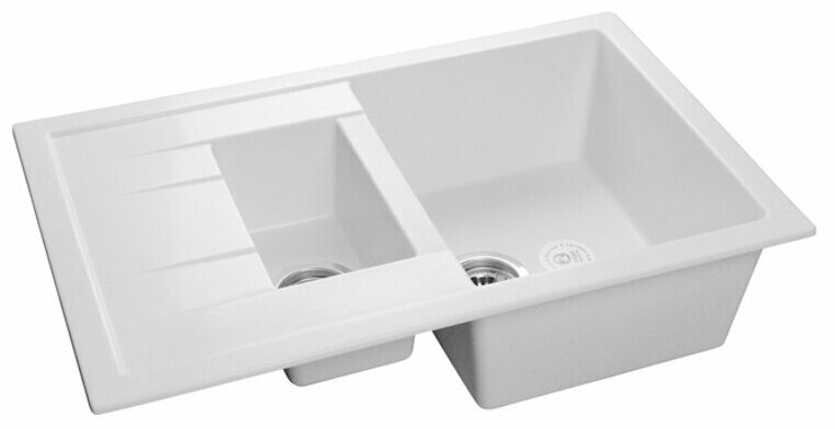 Кухонная мойка GranFest Quadro GF-Q775KL иней мрамор
